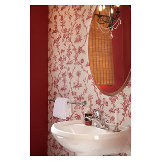 San Roque Residence - Traditional - Powder Room - Santa Barbara - by ...