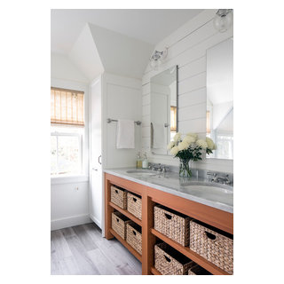 Sandy House- Master Bath - Beach Style - Bathroom - Boston - by LDa ...