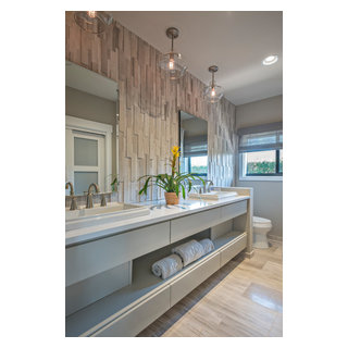 Sewall's Point Waterfront Bathroom - Transitional - Bathroom - Other ...