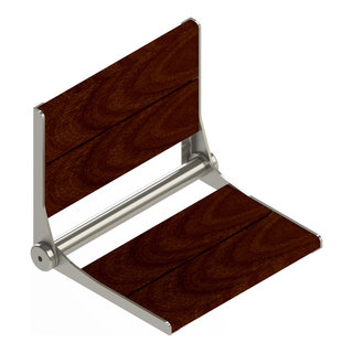 Shower and Bathroom Benches - Wall Mount Fold-Down Bench - Contemporary ...