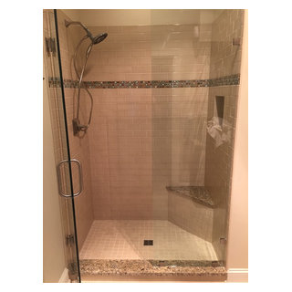Silas Ridge Subway Tile Shower - Transitional - Bathroom - Other - by ...