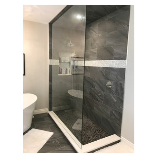 Single Panel Walk In Showers - Modern - Bathroom - Toronto - by K-W ...