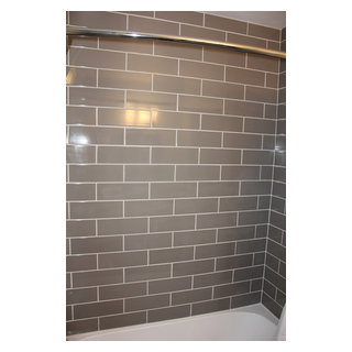 Small bathroom renovation in the Junction - Modern - Bathroom - Toronto ...
