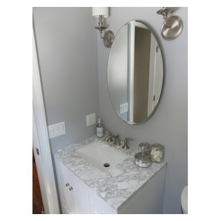 Small Master bath reno - Contemporary - Bathroom - New York - by RoSal ...
