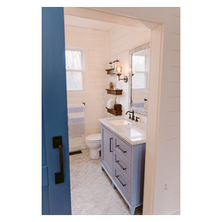 Sonya Hall Bath - Beach Style - Bathroom - Baltimore - by Brickhouse ...