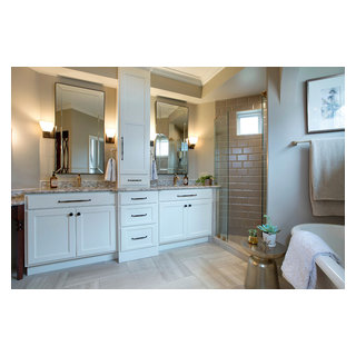 Sophisticated Master Bath - Transitional - Bathroom - Minneapolis - by ...