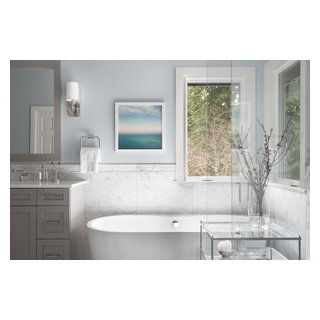 Spa-Inspired Bath Remodel - Transitional - Bathroom - by Sheila Mayden ...