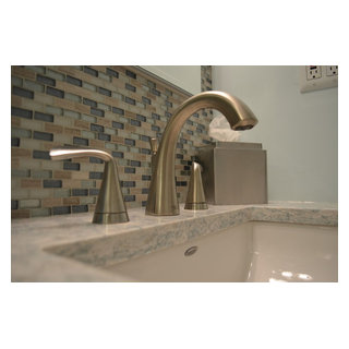 Spa Inspired Hall Bathroom - Transitional - Bathroom - New York - by ...
