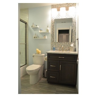 Spa Inspired Hall Bathroom - Transitional - Bathroom - New York - by ...