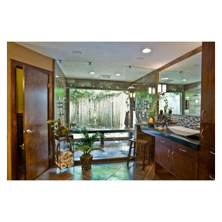 Spa-Like Master Bathroom - Contemporary - Bathroom - Houston - by ...