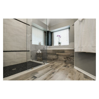 Spa Master Bath - Modern - Bathroom - Dallas - by SWANSON RENOVATIONS ...