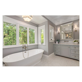 Spa style master bath - Traditional - Bathroom - by The Beaubelle Group ...