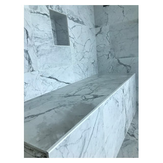 Steam shower bench - Modern - Bathroom - Miami - by UNEKUAL ...