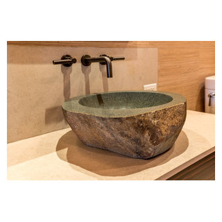 Stone Forest Sink - Eclectic - Bathroom - San Francisco - by Bill Fry ...