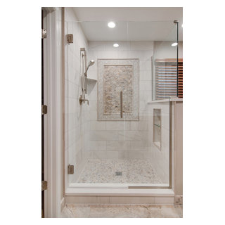 Walk in Shower - Transitional - Bathroom - Detroit - by Horizon ...
