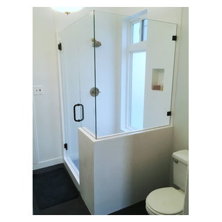 Tadelakt shower/ sink - Contemporary - Bathroom - Salt Lake City - by ...