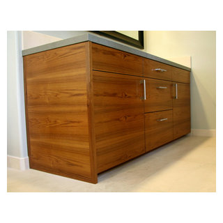 Teak IKEA Bathroom - Contemporary - Bathroom - Los Angeles - by ...
