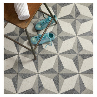 Terrazzo Handmade Tiles - Bathroom - Wiltshire - by Artisans of Devizes ...