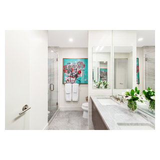The Azure - Contemporary - Bathroom - New York - by Joyce Elizabeth | Houzz