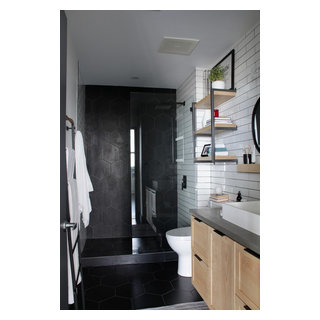 The "Loft Love" Phase Two - Master Bathroom - Transitional - Bathroom ...