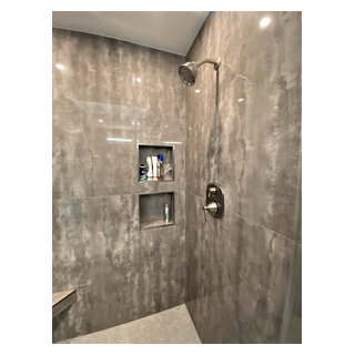 The McLean Master - Contemporary - Bathroom - DC Metro - by Jud Tile ...