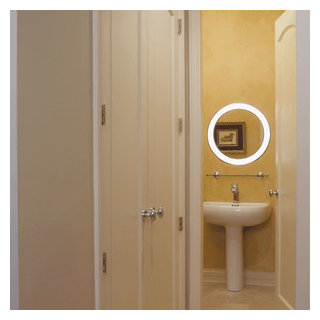 Tigris Round Surface Mirror by Tech Lighting - Contemporary - Bathroom ...