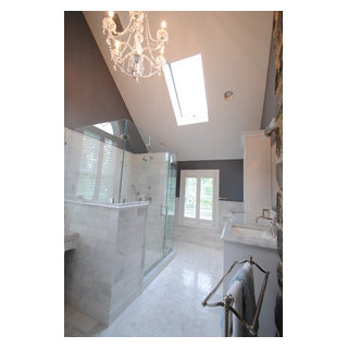 Timeless Master Bathroom Renovation - Transitional - Bathroom ...