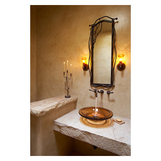 Traditional Santa Fe Style Home - Contemporary - Bathroom - Albuquerque ...