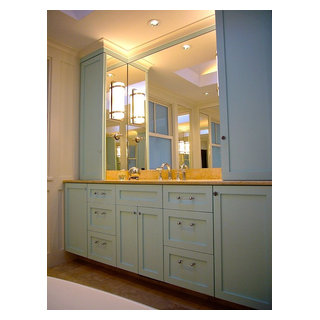 TRANSITIONAL STYLE - Shaker Style Inset Flat Panel Doors / Drawers ...