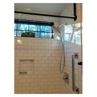 Transom Window Bath Remodel - Industrial - Bathroom - New York - by ...