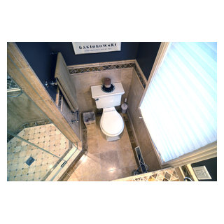 Travertine Master Bathroom - Mediterranean - Bathroom - Milwaukee - by ...