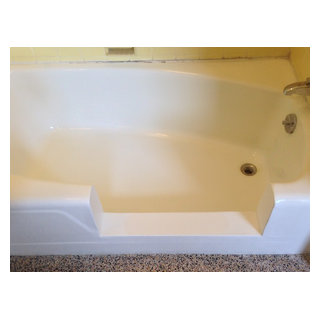 Tub Cuts Before and after - Transitional - Bathroom - Philadelphia - by ...