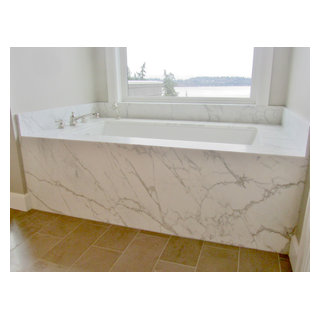 Tub decks / Showers - Traditional - Bathroom - Seattle - by Michael ...