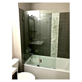 Tub shields - Modern - Bathroom - Vancouver - by VanGo Shower Glass | Houzz