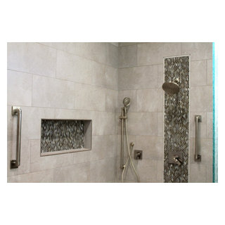 Universal Design Master Bathroom Remodel - Transitional - Bathroom ...
