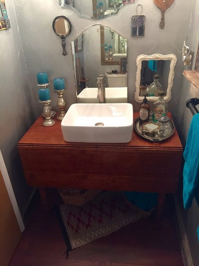 30 Furniture-to-Vanity Conversions You’ve Got to See