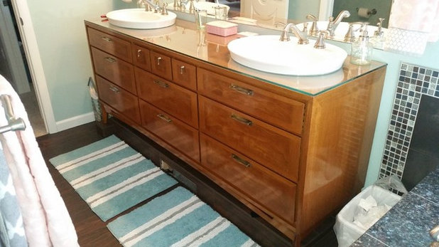 30 Furniture-to-Vanity Conversions You’ve Got to See