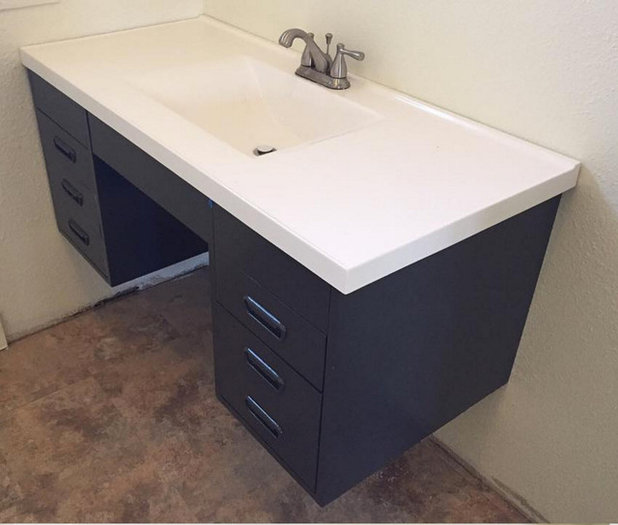 30 Furniture-to-Vanity Conversions You’ve Got to See