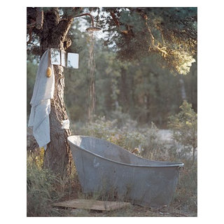 Vintage Metal Outdoor Shower - Eclectic - Bathroom - Other | Houzz