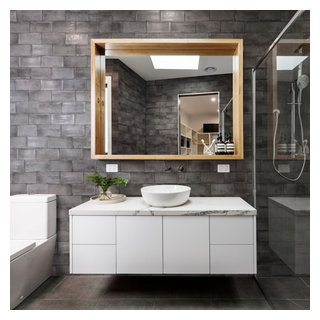 Vita Grey Brick Tiles - Direct Tile Warehouse - Bathroom - Other - by ...