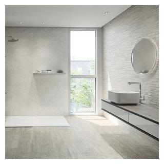 Volta Snow Large White Wall Tiles - Direct Tile Warehouse - Bathroom ...