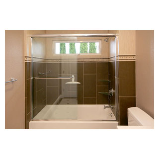 W. Master, Hall, Bedroom Bathroom and Laundry Room - Modern - Bathroom ...