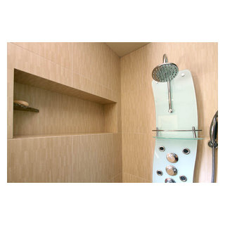 W. Master, Hall, Bedroom Bathroom and Laundry Room - Modern - Bathroom ...