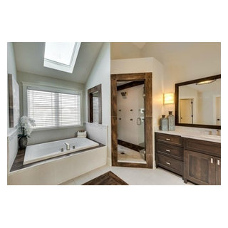 Walk-in Shower & Soaking Tub - Traditional - Bathroom - Chicago - by ...