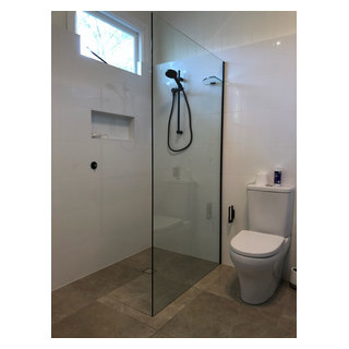 Walk in Shower with high window - Modern - Bathroom - Brisbane - by ...
