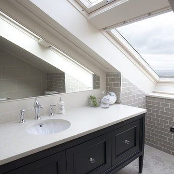 Vanity Wall On Angle - Photos & Ideas | Houzz