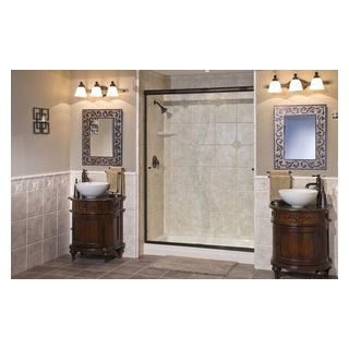 Wall Surrounds & Wainscoting - Traditional - Bathroom - St Louis - by ...