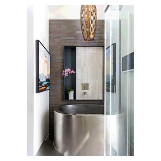 Wateka - Contemporary - Bathroom - Dallas - by Laura Juarez Baggett ...