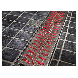 Water activated LED light drain - Bathroom - Toronto - by ACO Systems ...