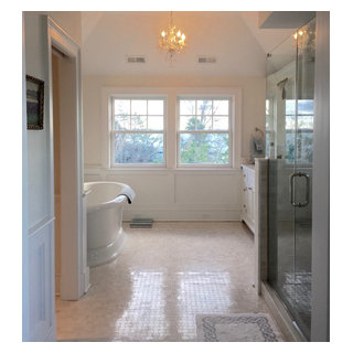 Waterside Traditional Master Bath - Traditional - Bathroom - New York ...
